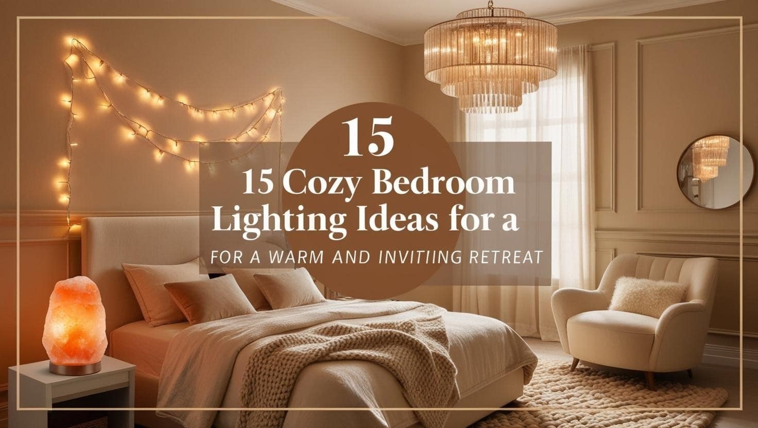 15 Cozy Bedroom Lighting Ideas for a Warm and Inviting Retreat
